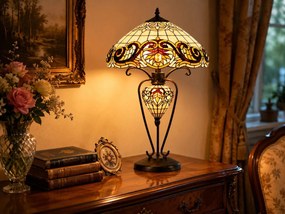Stolní lampa Tiffany - Ø 46*76 cm