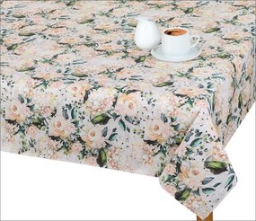Bellatex Ubrus EMA Růžová,Zelená 100x100 cm