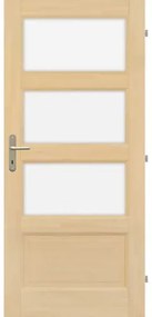 Archo - Dřevěné smrkové dveře ZD 3S1K 80P/197 104941