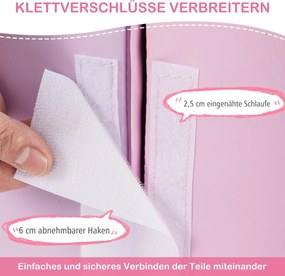 Costway 6 ks. Kinder Schamstoff Bausteine mit Kletterfelsen zum Klettern