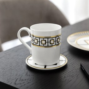 Villeroy&Boch Metroksic pohár mit Henkel 114 x 80 x 92 mm, 260 ml