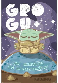 Postershop Plakát - Star Wars: The Mandalorian (Grogu Cuteness)