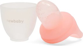 Dudlík na ovoce a zeleninu New Baby růžový