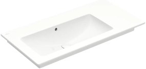 Villeroy & Boch Venticello - Umyvadlo nábytkové 1000x500 mm, s přepadem, bez otvoru pro baterii, CeramicPlus, alpská bílá 4134L3R1