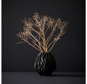 Morsø Porcelánová váza Flame 19 cm Black