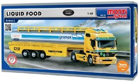 Stavebnice Monti System MS 55 Liguid Food Actros L-MB 1:48 v krabici 31,5x16,5x8cm