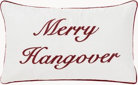 Ručně vyrobený vánoční polštář Merry Hangover