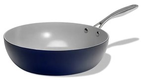 Elmich Nepřilnavá keramická Wok pánev Vital Ø 26 cm - tmavě modrá
