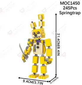 Stavebnice - FNAF Five Nights At Freddy´s Varianta: MOC1450