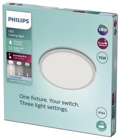 Philips - LED Stmívatelné koupelnové svítidlo SCENE SWITCH LED/15W/230V IP44