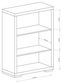 Vegas S - komoda V7 - santana světlá