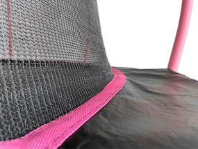 Trampolína LEAN Sport Max 426 cm černo-růžová