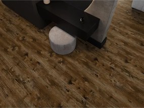Mexen Mount Vernon vzorek vinylových panelů SPC 6,5 mm, podklad IXPE 1,5 mm, 4 V-drážka, ořech - F1029-S