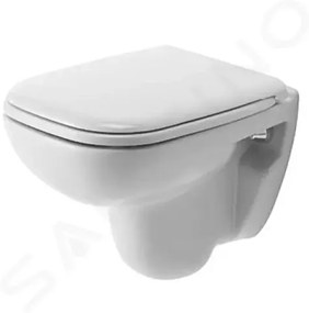 DURAVIT - D-Code Závěsné WC, s HygieneGlaze, alpská bílá (22110920002)