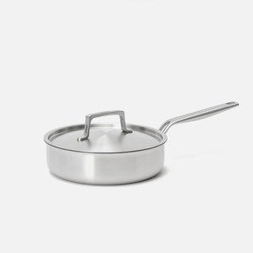 Fabini Hluboká pánev Lucca 4.0, Ø 24 cm (2,5 l) - Nerezová beznýtová pánev z vícevrstvé nerezové oceli s poklicí