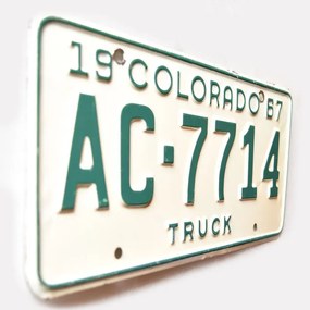 Americká SPZ Colorado 1967 Truck AC-7714