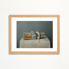 Ivan Martin | Chřest Rám: Bílý, Velikost: 20 x 30 cm