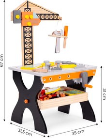 Dětská dílna WOODO ECOTOYS vícebarevná