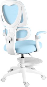 Dětská otočná židle Neoseat JUNI 023 — látka, pratelný potah, modrá