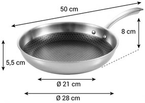 TESCOMA Pánev SteelCRAFT ¤ 28 cm