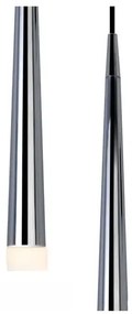 Minimalistické svítidlo Stylo 8 chrom