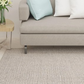 vidaXL Sisalový koberec pro škrabací sloupek pískový 80 x 200 cm