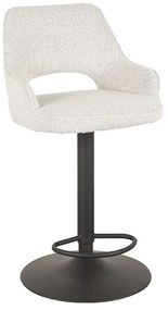 LABEL51 barová židle FER bílé bouclé CM-55.013