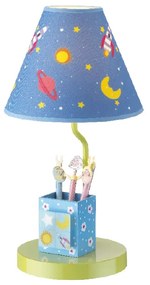 ACA DECOR Dětská stolní lampička - Vesmír