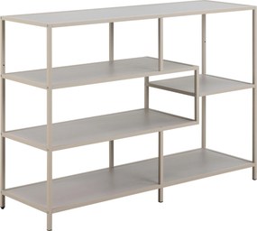 XXXLutz REGÁL, šedá, ocel, 114/78/35 cm MID.YOU - Online Only regály & police - 001749018690