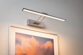 Paulmann 99895 Beam Thirty, obrazové svítidlo, 7W LED, 2700K, kartáčovaný nikl, délka 45cm