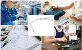 Maul Craft Duo bílá / Pracovní LED svítilna / stmívatelná