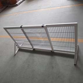 PawHut Bezpečnostní Bariera pro Psy, 2-panelová nastavitelná šířka ochranná bariéra 101-181D x 44Š x 67V cm, pro schody, dveře, chodby, z borovicovéh…