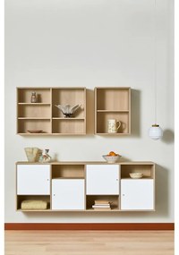 TV sestava v dekoru dubu v bílo-přírodní barvě 176x61 cm Mistral – Hammel Furniture