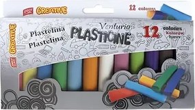 EASY Plastelína Venturio / 12 barev / 192 g