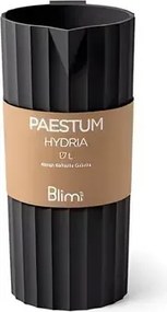 BlimPlus Hydria černá / Karafa / 1,7 l / výška 24 cm / bez BPA