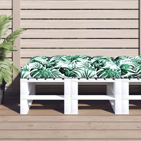 vidaXL Poduška na palety 120 x 80 x 12 cm textil [360521] Barva: Vzor listí