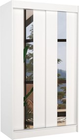 ADRK Furniture Skříň posuvná se zrcadlem BALTON 120 ADRK-SW-BAL-W-120