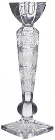 Broušený svícen, Royal Crystal, 30,5 cm