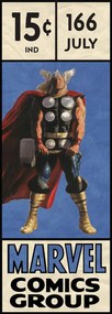 Komar Vliesová fototapeta Thor Retro Comic Box 100 x 280 cm