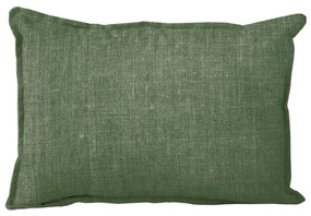 Zelený dekorativní polštář Really Nice Things Lino Moss, 35 x 50 cm