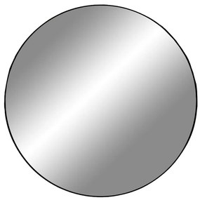 House Nordic Zrcadlo, ocel, černá, ø100 cm