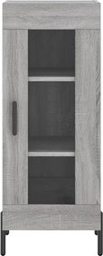 Skříň highboard šedá sonoma 34,5 x 34 x 180 cm kompozitní dřevo 3199055