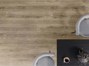 Mexen Fort Valley vzorek vinylových panelů SPC 6,5 mm, podklad IXPE 1,5 mm, 4 V-drážka, Dub - F1046-S
