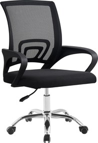 Tempo Kondela Kancelářská židle, černá/černá, DEX 4 NEW