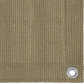 Balkonová zástěna taupe 90 x 300 cm HDPE 310960