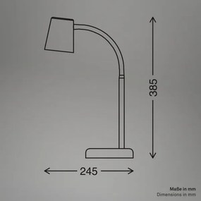 Briloner 7476-011 - Stolní lampa SKRIVA 1xGU10/9W/230V béžová