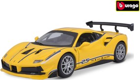 Bburago 1:24 ferrari racing 488 challenge yelow