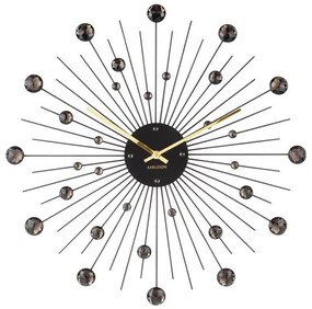 Karlsson 4859BK Designové nástěnné hodiny, 50 cm