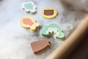 Jollein Puzzle pěnové Kangaroots / Hračka do koupele / od 12 měsíců
