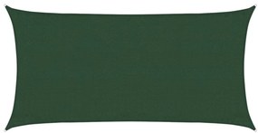Stínící plachta 160 g/m² tmavě zelená 3 x 6 m HDPE 311460